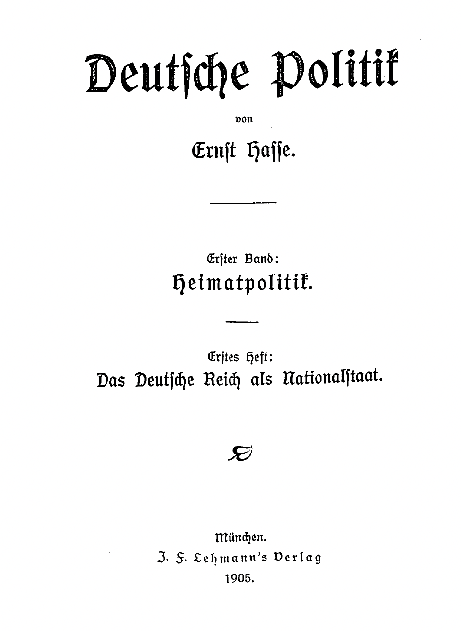 Der Alldeutsche Verband - Ein Vorreiter des radikalen Nationalismus in ...